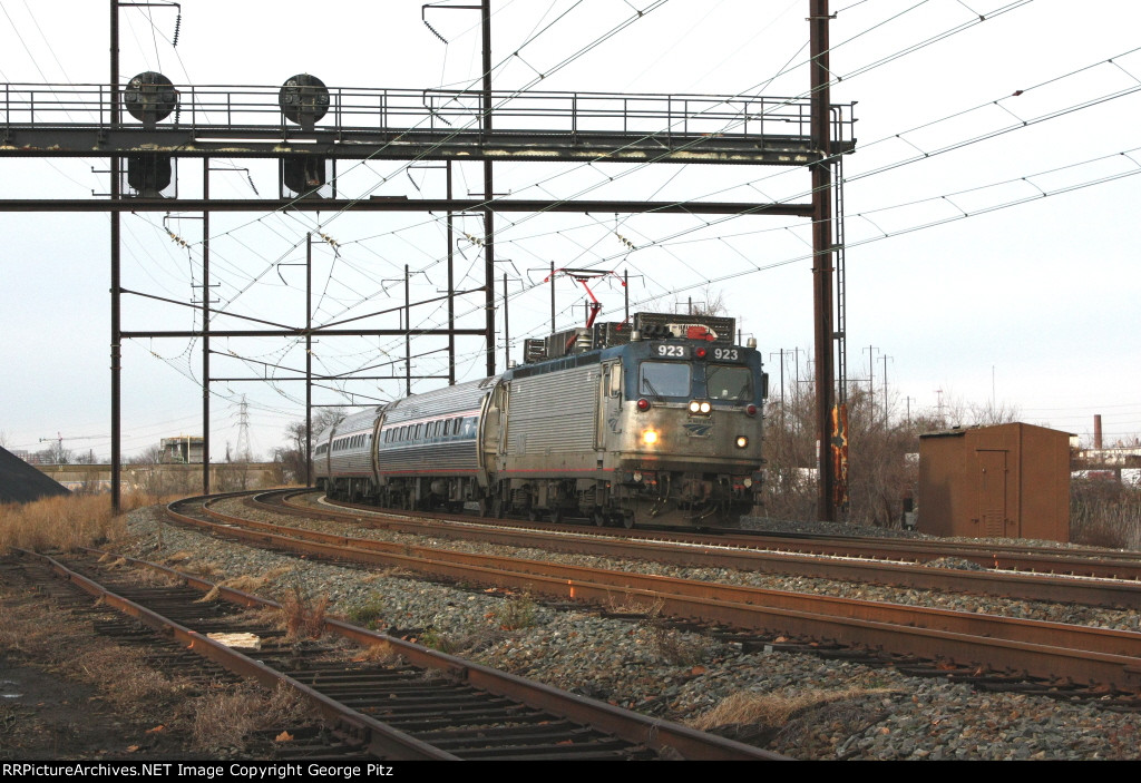 Amtrak train 86(22) at Orangeville, MD